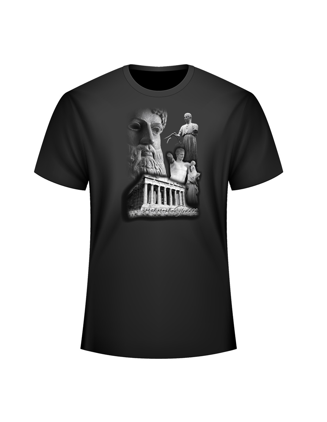 Greek Gods At Parthenon